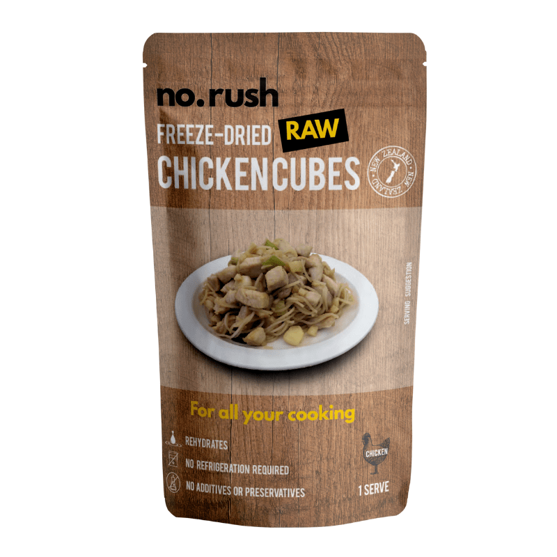 Chicken Cubes - Freeze Dried Chicken NZ - No Rush – NoRush NZ